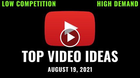 YouTube Video Ideas With Low Competition - Video Marketing Suite Portal