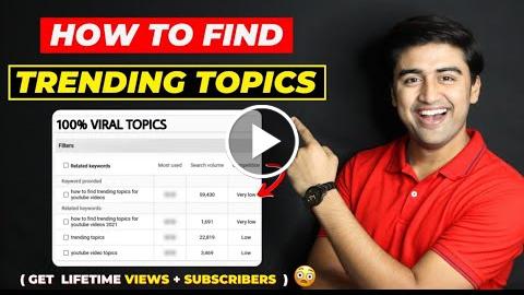How to Find TRENDING Topics For YouTube Videos 2021 Get Unlimited ...