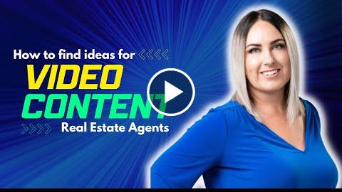 How to get ideas for content ideas for real estate agents - Video ...