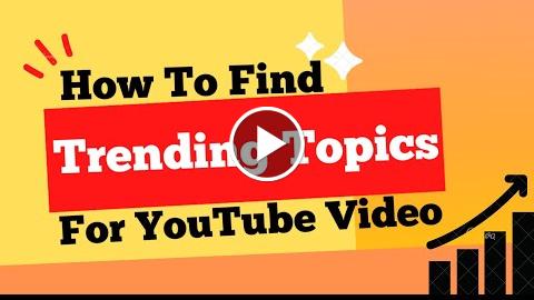 How To Find Trending Topics on Youtube in 2023 Youtube Video Ideas ...
