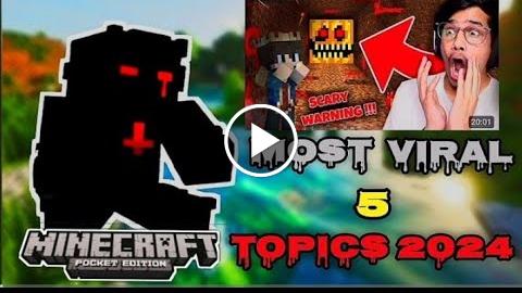 Top 5+ CONTENT IDEA FOR NEW CREATORS minecraft Ideas for 2024 Viral ...