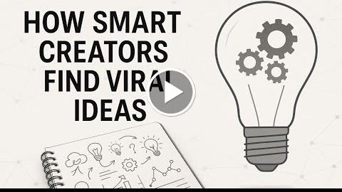 How Smart Creators Find Viral Video Ideas (Without Copying Trends ...